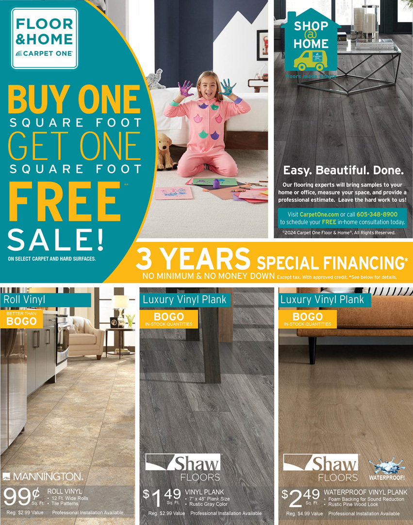 Current Promotion | Carpet One Floor & Home